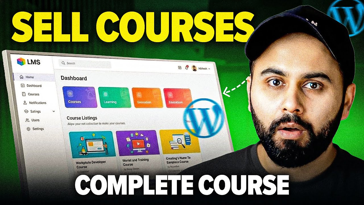 How to Create LMS Website to Sell Courses | Full Tutorial | Lets ...