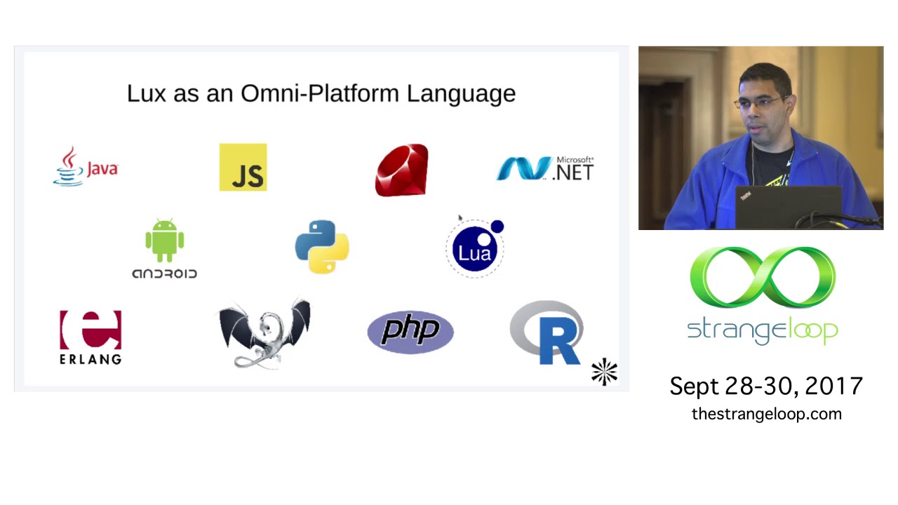 "The Lux Programming Language" by Eduardo Julian - YouTube