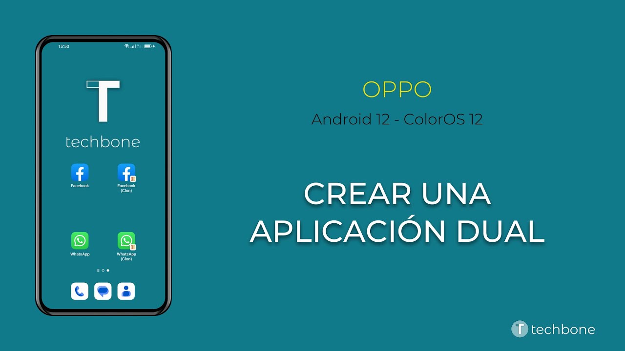 Crear una Aplicación Dual - Oppo [Android 12 - ColorOS 12] - YouTube