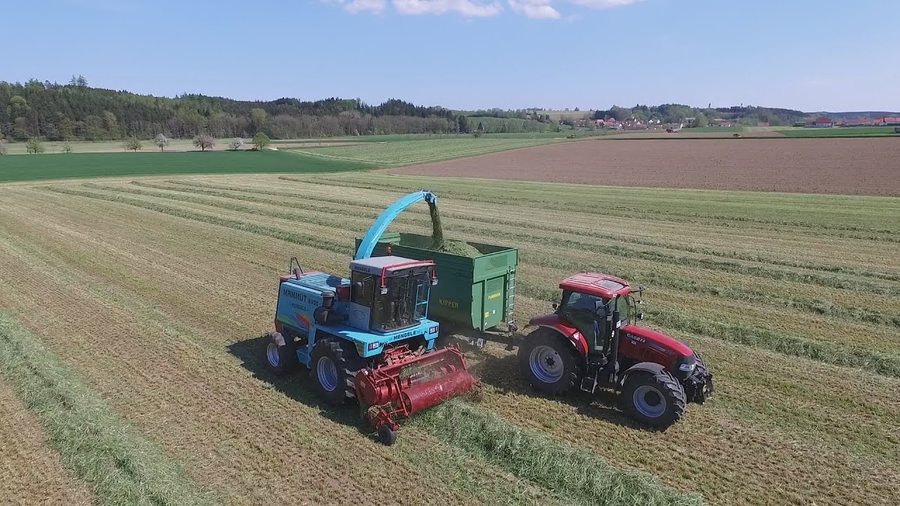 Landwirtschaft im Jahre 2016 | mit Case Puma 125 | Case IH 4240 XL ...