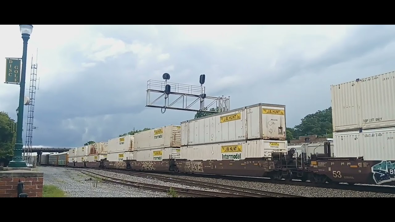 Train 311 Overall Train 11 Dalton, GA July 28, 2024 - YouTube