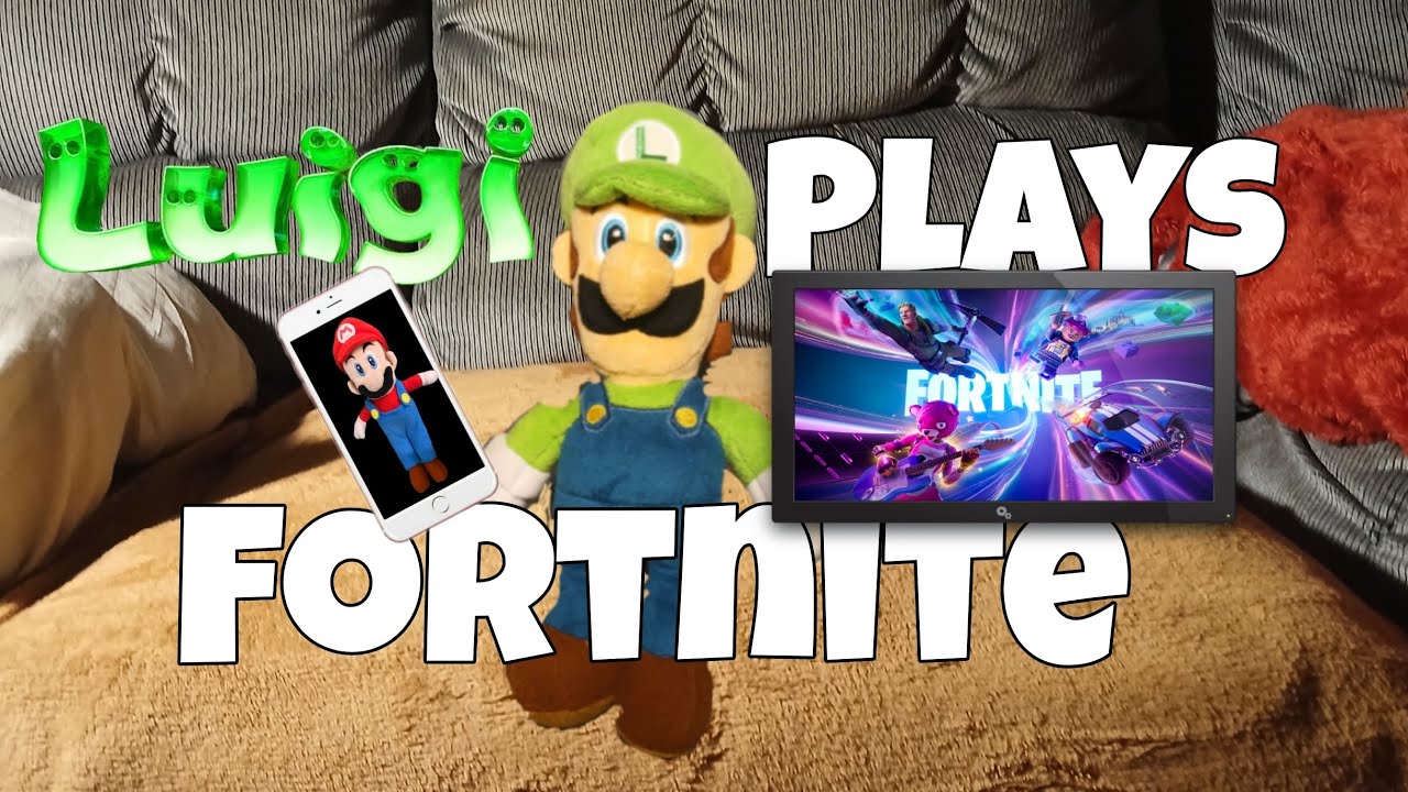 MartMart Movie: Luigi Plays Fortnite - YouTube