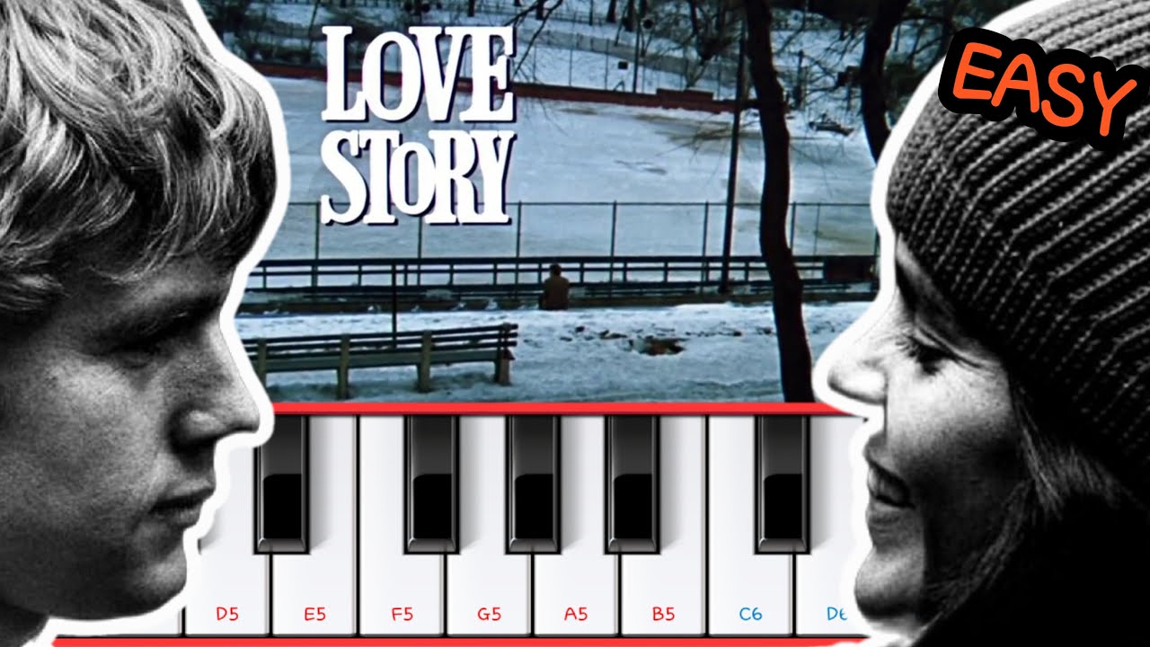 Love Story Theme (Where do I Begin?) - Easy Piano Tutorial - YouTube