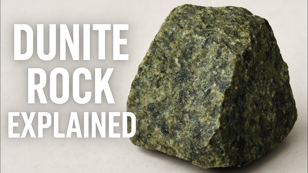 Dunite Rock | Formation, Properties, and Uses | Igneous Rock Series ...