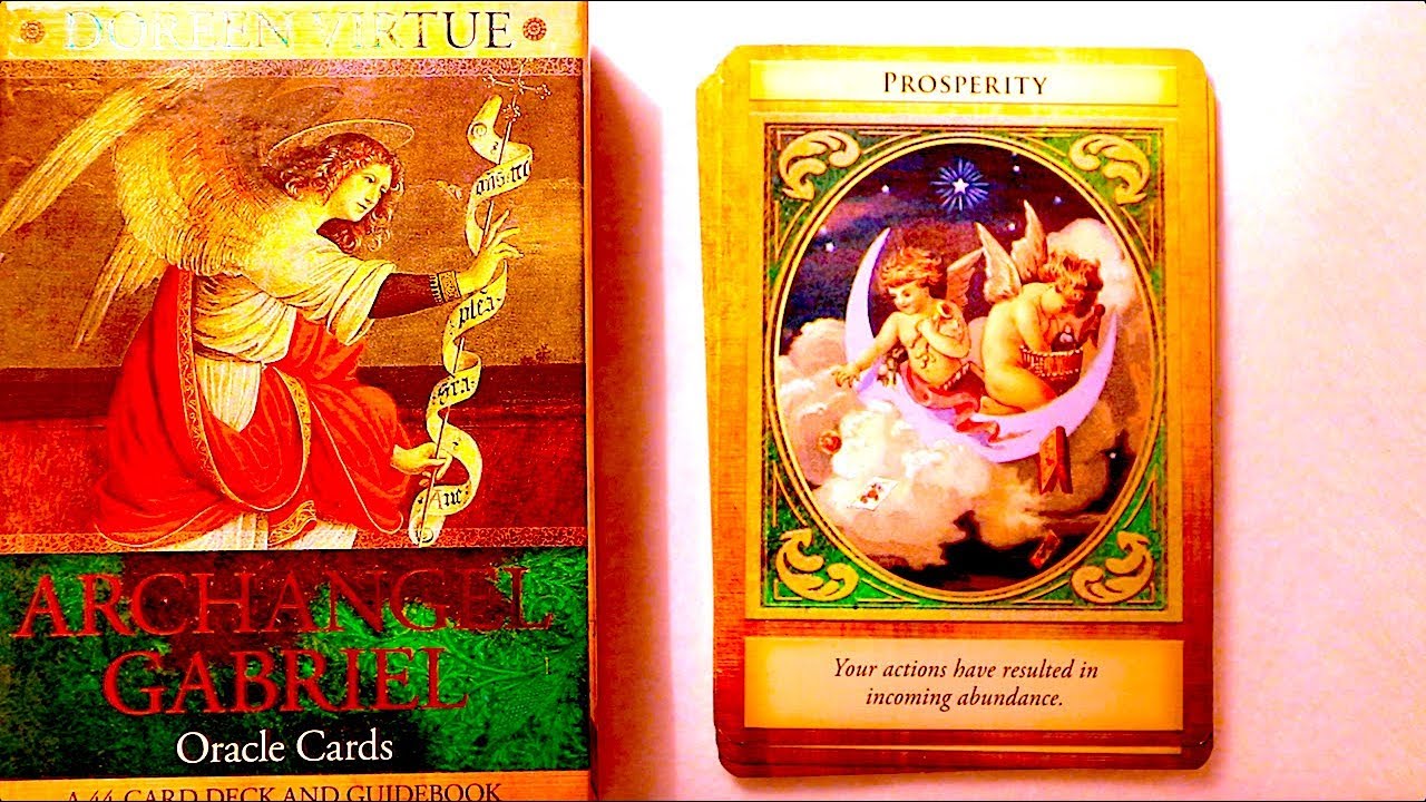 Archangel Gabriel Oracle Cards - YouTube