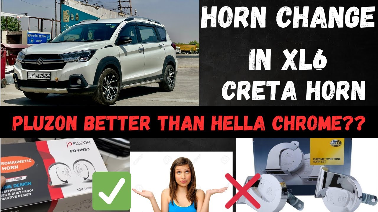 HELLA CHROME REJECTED FOR THIS HORN |INSTALLED IN MY XL6| NO WIRE ...