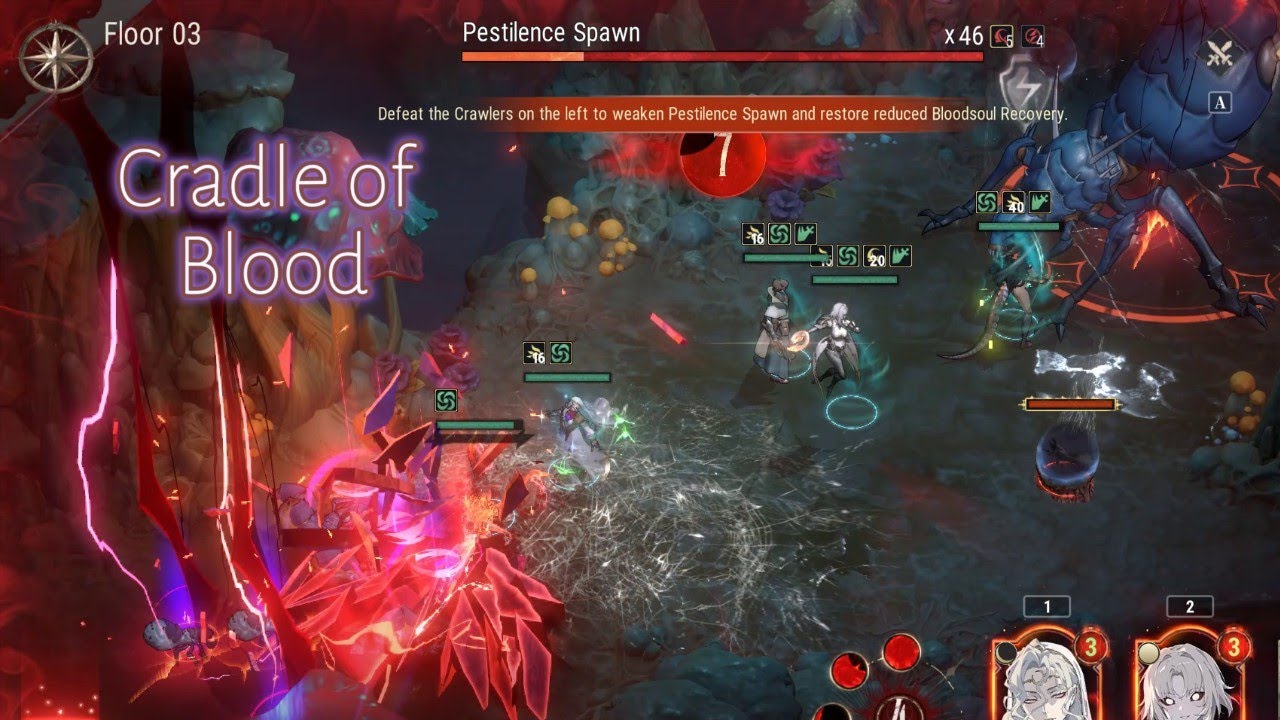 Void of Shadow - Floor 1-3 [Cradle of Blood] | Silver and Blood - YouTube