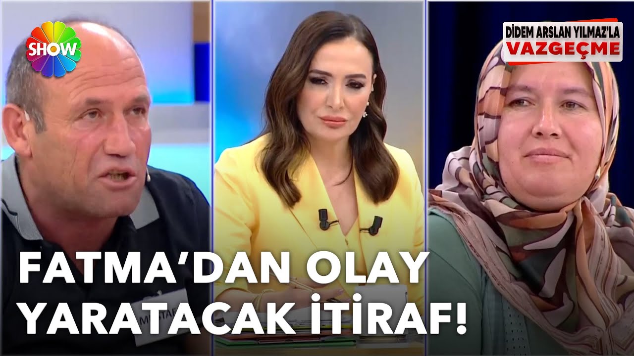 Fatma boşanmaktan vazgeçti! | @didemarslanyilmazlavazgecme | 16.04.2024 ...