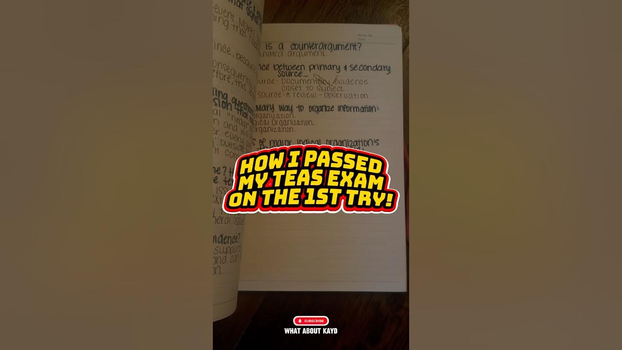 Here’s What I Used To Pass My Exam On The 1st Try 🥰 #studysmarter #studywell #studysuccess - YouTube