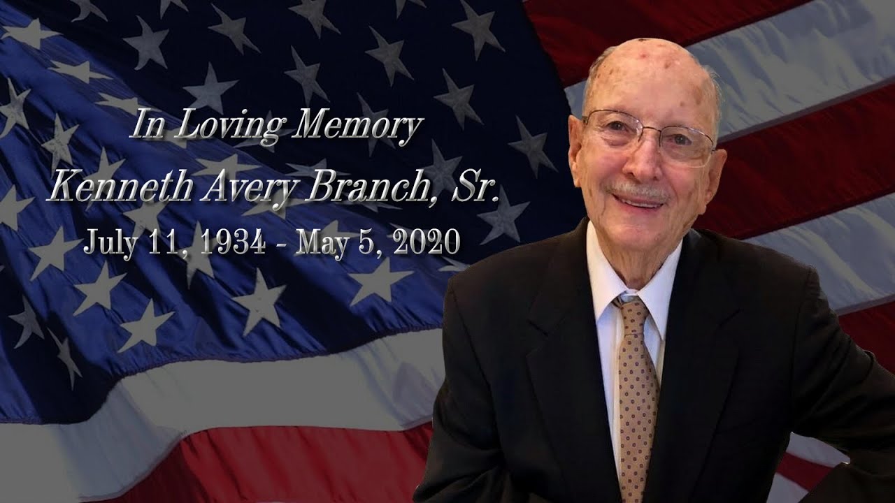 The service for Mr. Kenneth Avery Branch, Sr - YouTube