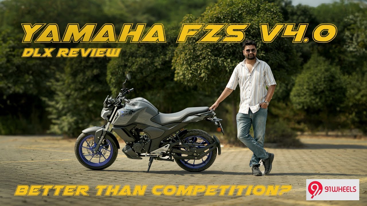Yamaha FZS-V4.0 DLX Review - Better Than Its Competitors? - YouTube