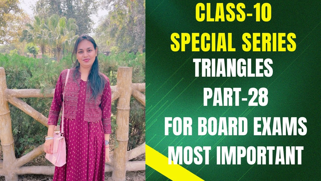 Class-10 Triangles | CBSE| Important Questions | Part-27 - YouTube