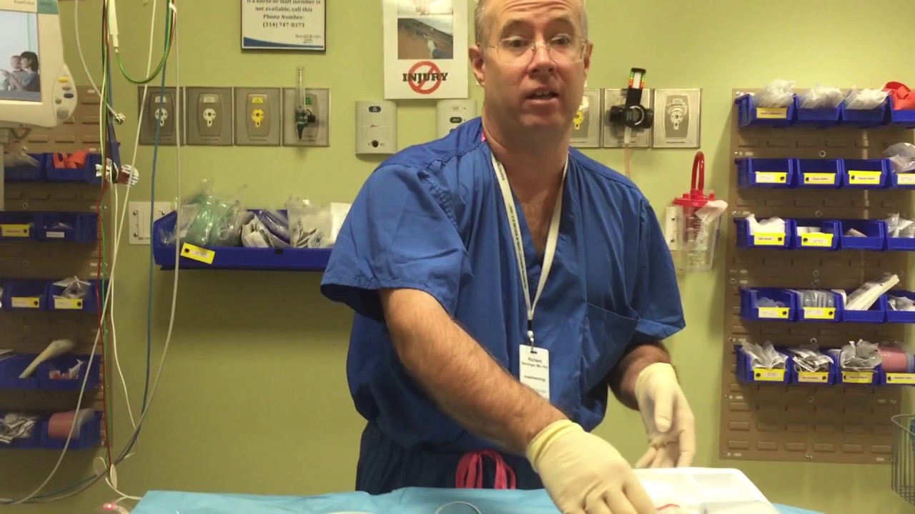 Spinal Drain Insertion - YouTube