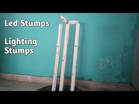 How to make Lighting Stumps with Leds - YouTube