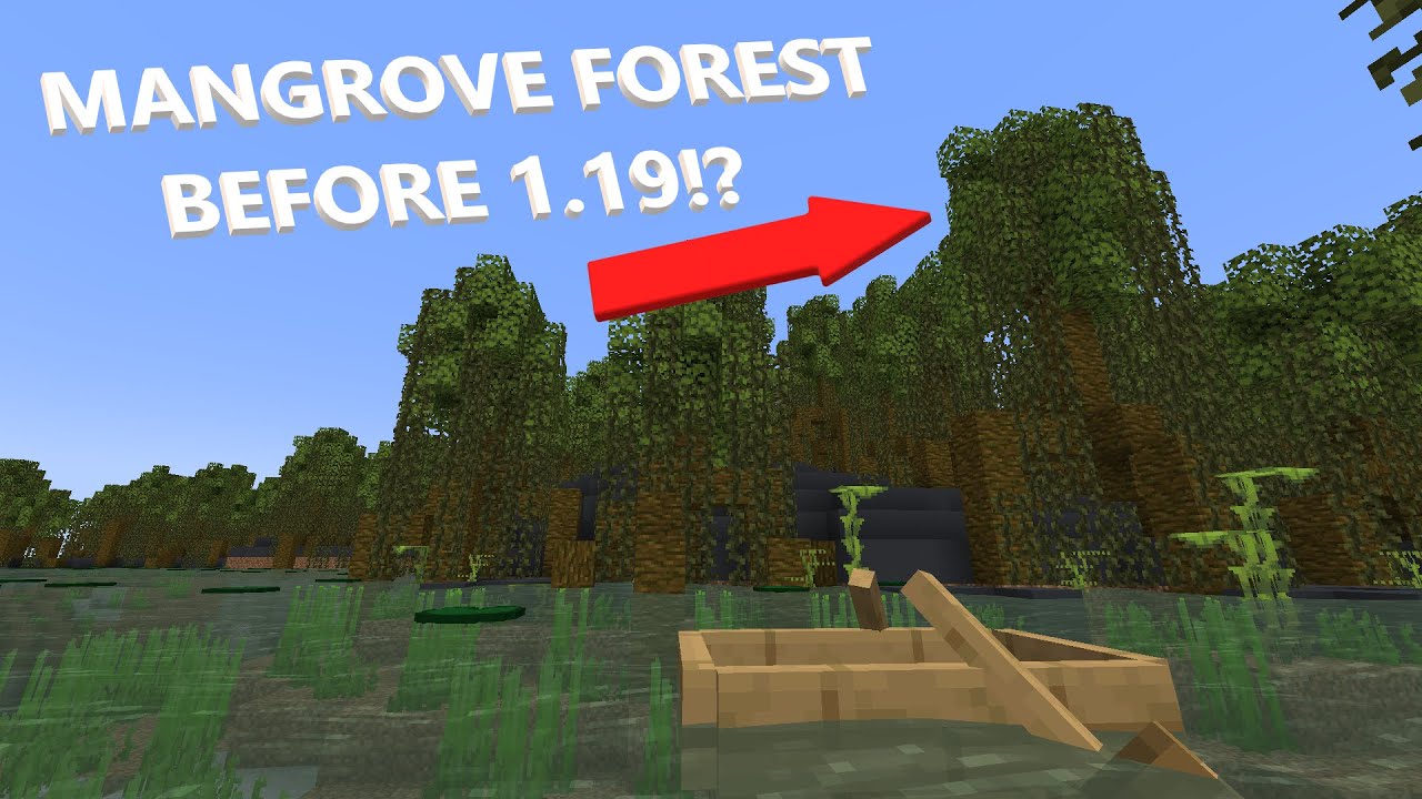 Building a Minecraft 1.19 Mangrove Swamp - YouTube