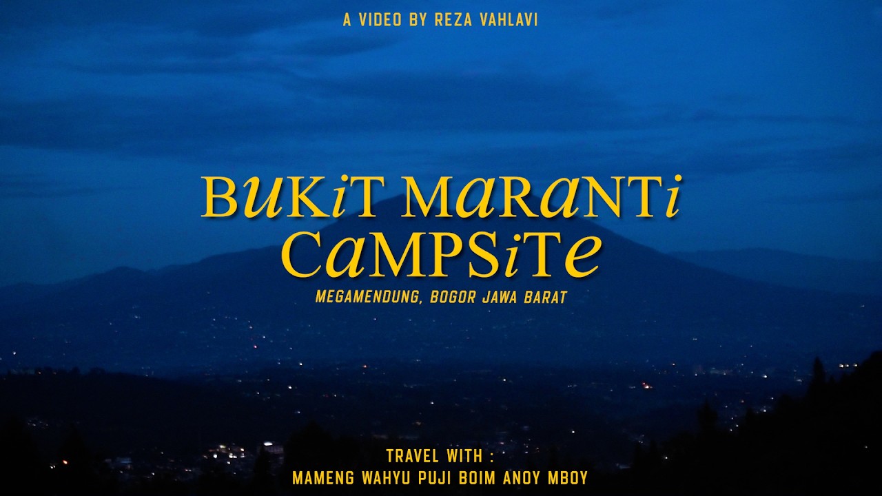 Bukit Maranti Camping Ground | Cinematic Video | Sony a6000 - YouTube