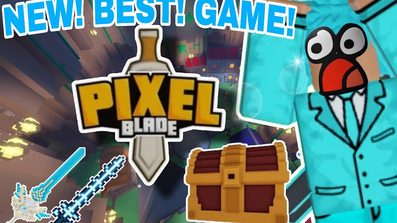 (PLAYING ROBLOX NEW BEST GAME!!) (PIXEL BLADE!) #roblox #pixel #blade # ...