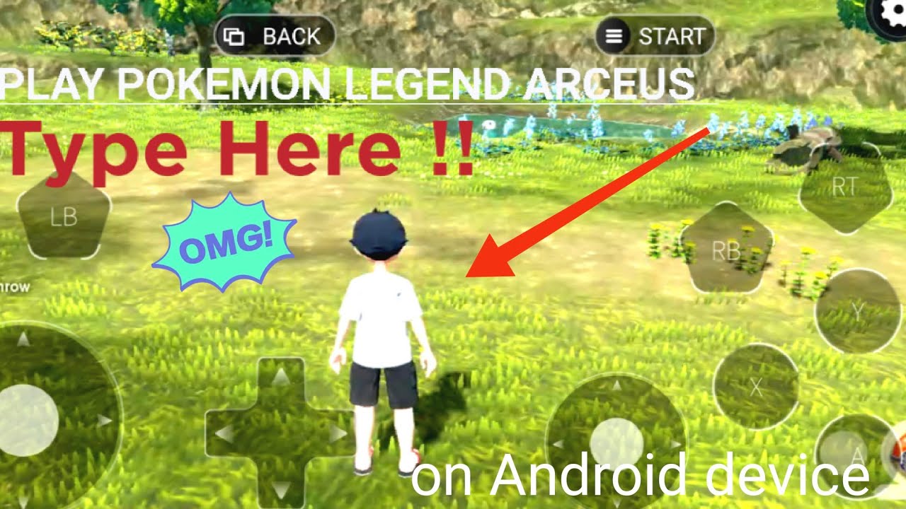 how to play pokemon legend arceus on your Android device 2GB RAM AND ...