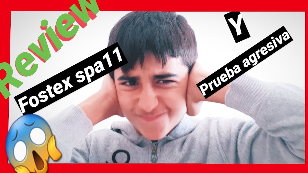 🔊Review Fostex Spa11 + prueba agresiva | Altavoces fostex | altavoces ...