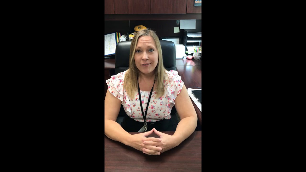 Meet the Principal--Message from Ms. Dalby - YouTube