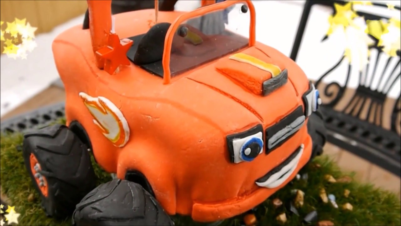 Blaze and the Monster Machines Cake - YouTube