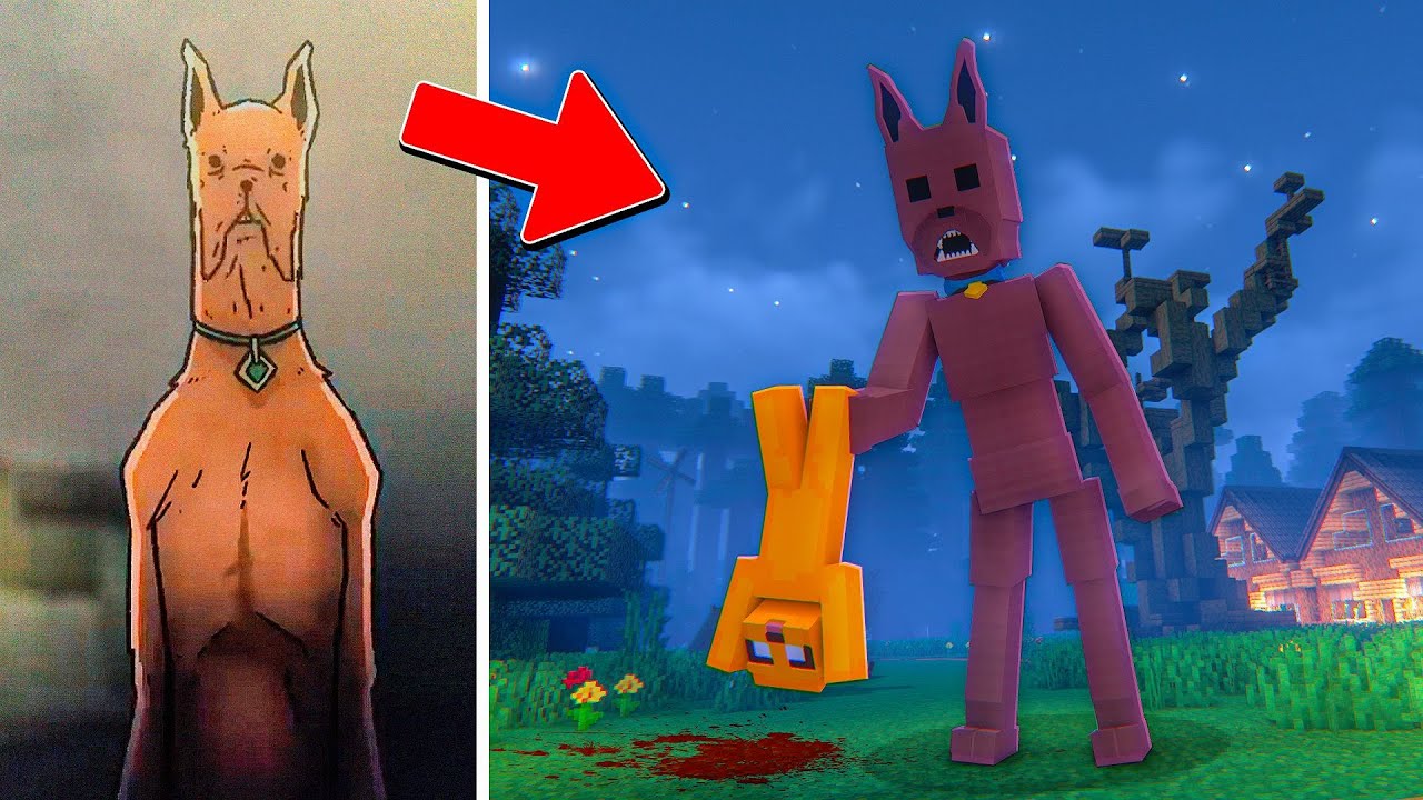 Derrotamos o SCOOBY-DOO.EXE No Minecraft - Hunter Animals #Ep 7 - YouTube