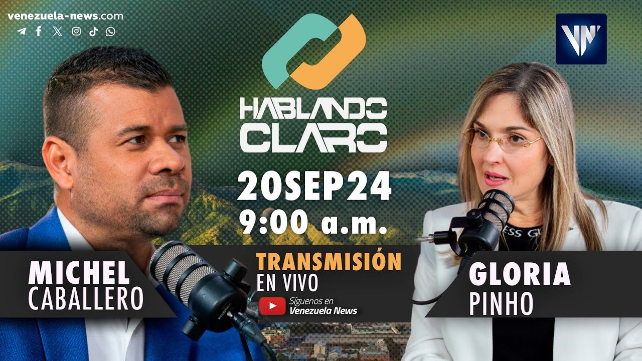 HABLANDO CLARO CON GLORIA PINHO - YouTube