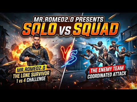 wait for @Romeo2.ogaming last zone full 1vs4 smooth cluch full rush ...