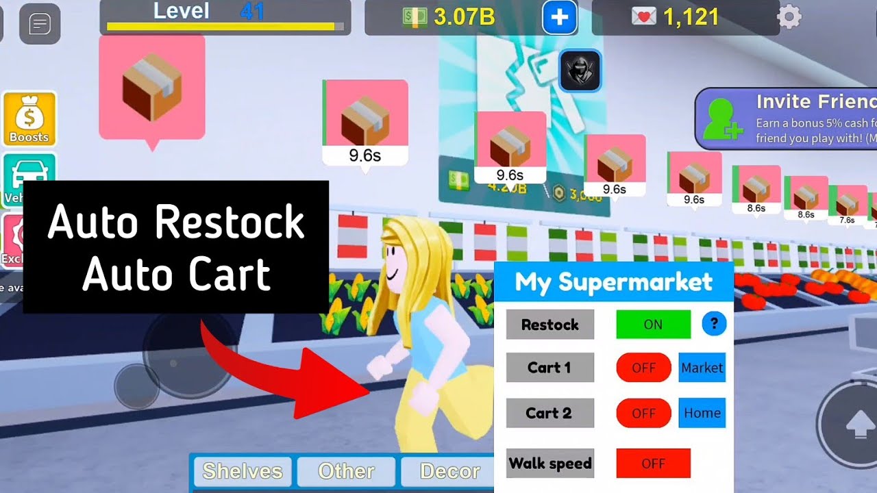 (working) My Supermarket roblox autofarm Gui - YouTube