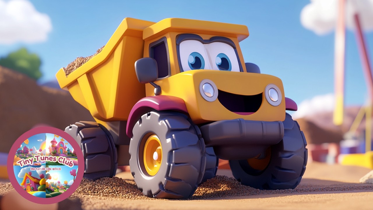 The Little Dumper Trucks Big Adventure | Kids Songs | Vehicles For Kids ...