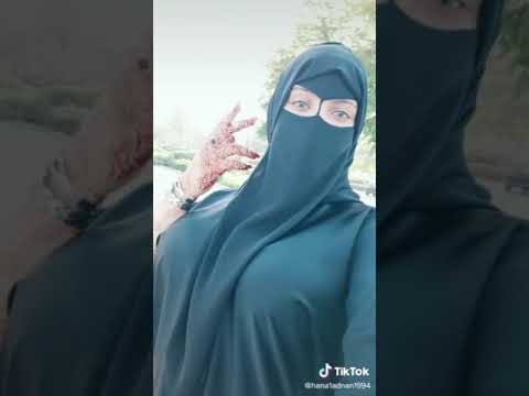 Arab Hijab beauty ❣️🌹.  If you can understand Arabic... you would like to follow her