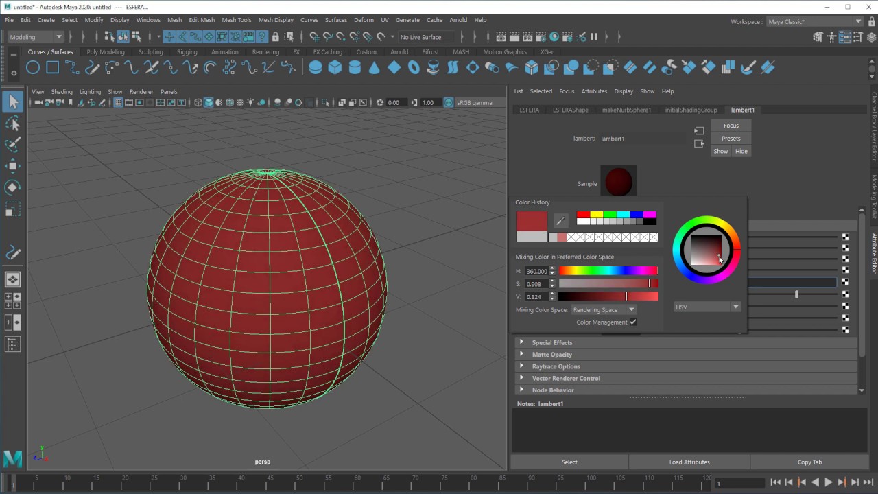 20. CURSO DE MAYA - Editor de Atributos - YouTube