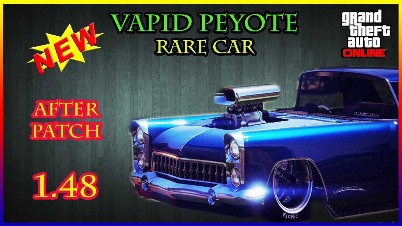 GTA 5 Online Vapid Peyote Car Location - YouTube
