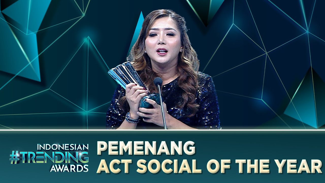 CONGRATS! Pratiwi Noviyanthi Jadi Trending Social Act Of The Year ...