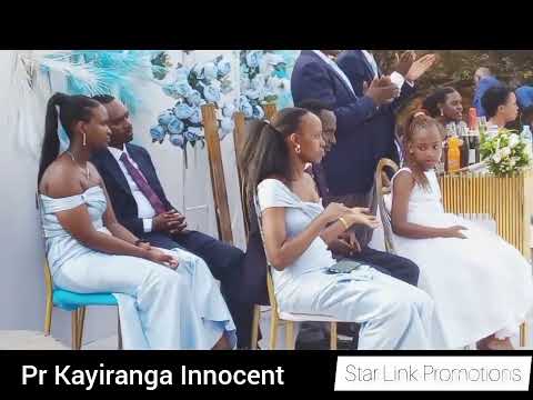 Pr Kayiranga Innocent - Ngarutse Imbere Yawe (Wedding Performance In Kampala) Video