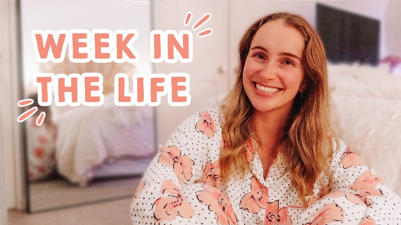 week in the life | getting back into routine 🏃🏼‍♀️🌷💭 - YouTube