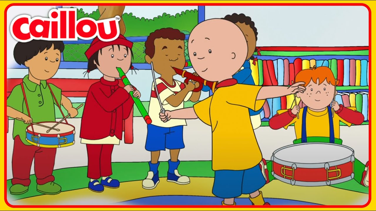 Caillou's Band | Classic Caillou - YouTube
