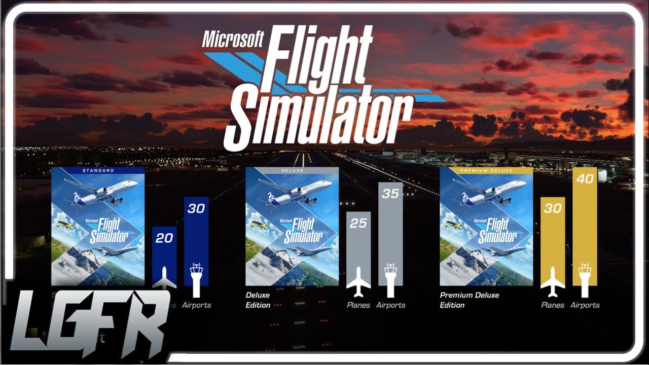 FLIGHT SIMULATOR 2020 - GUIDE DES ÉDITIONS - YouTube