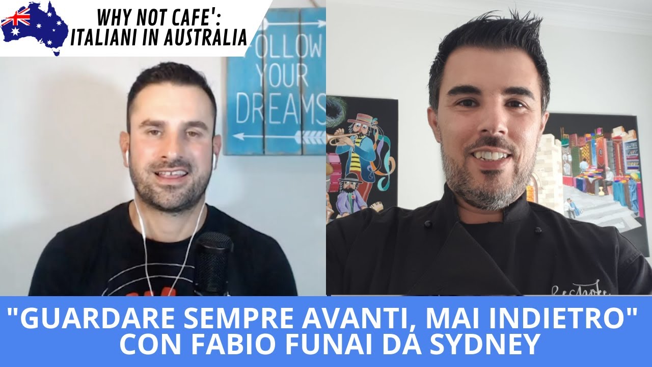 "Bisogna guardare sempre avanti, mai indietro", con Fabio Funai da ...