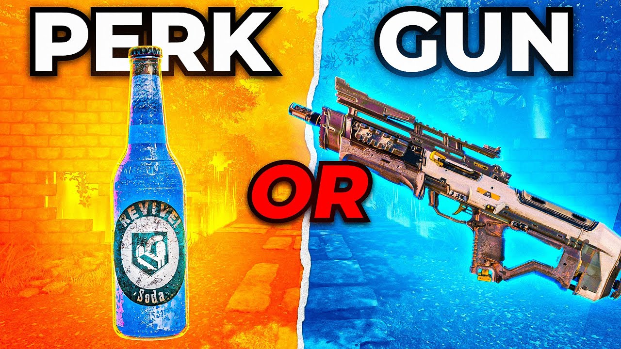 I Can Only Choose A PERK Or A GUN In This Custom Zombies Map - YouTube