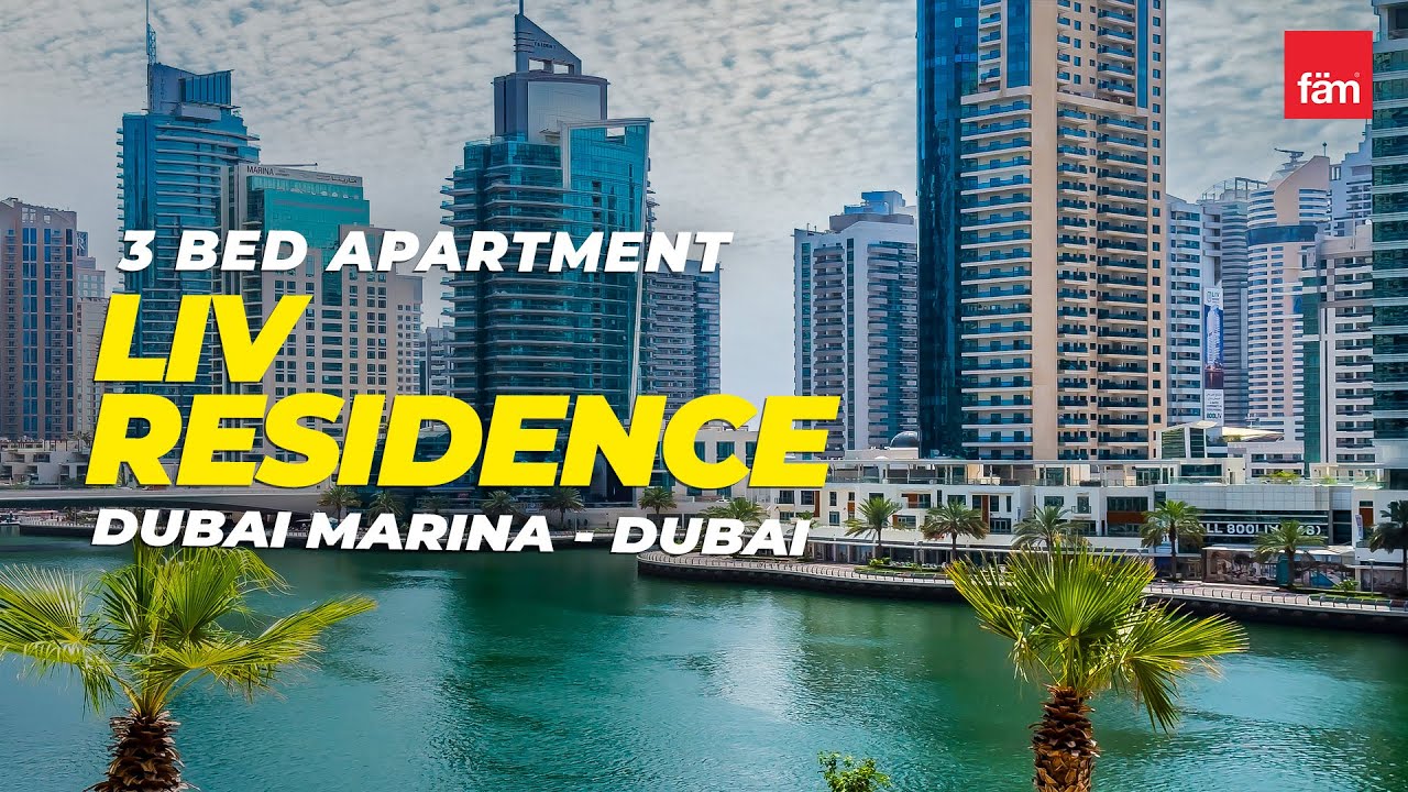Amazing 3 Bed Apartment in LIV Residence, Dubai Marina - Dubai - YouTube