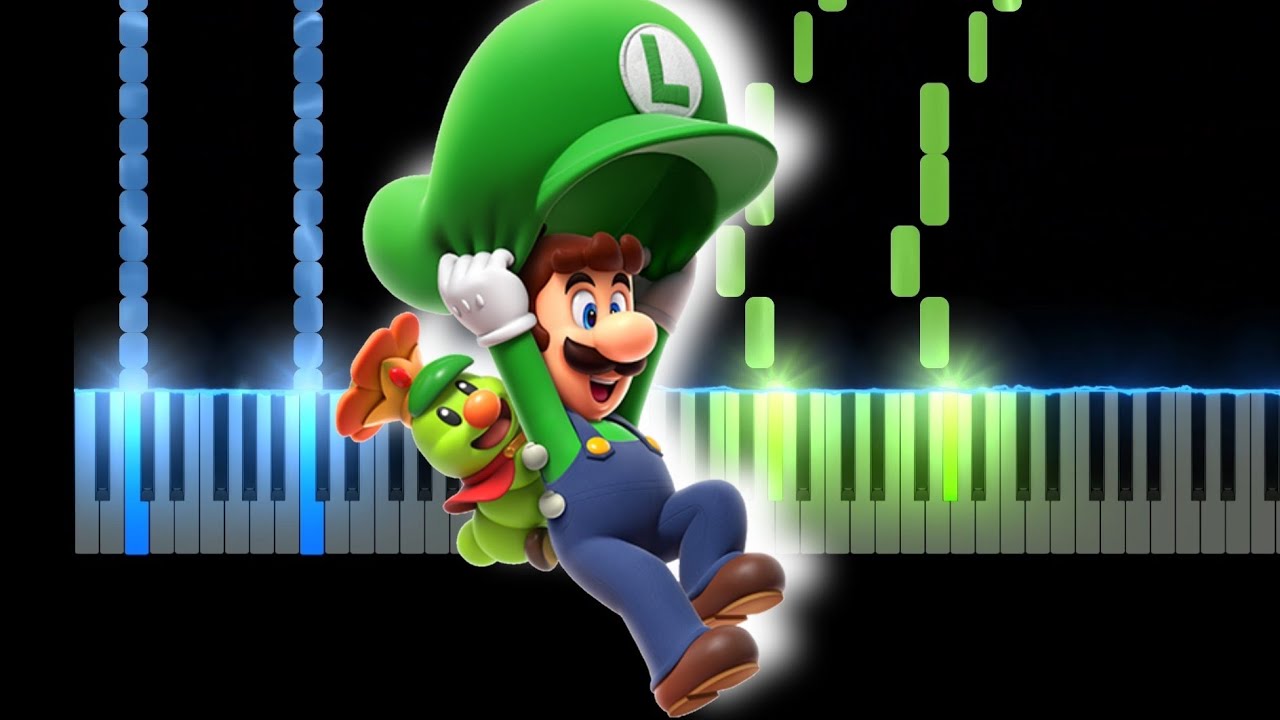 Super Mario Bros. Wonder OST - Overworld (Piano Tutorial) - YouTube