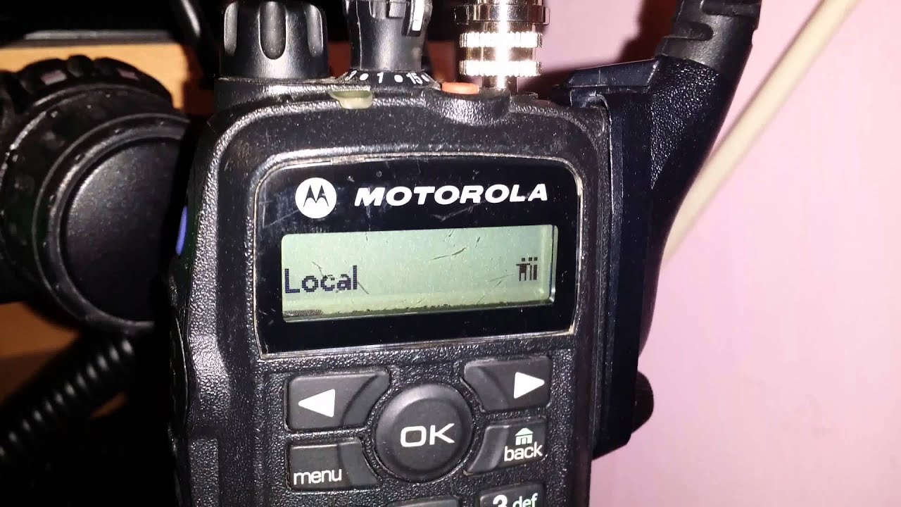 Motorola dp3600 testing simplex - YouTube