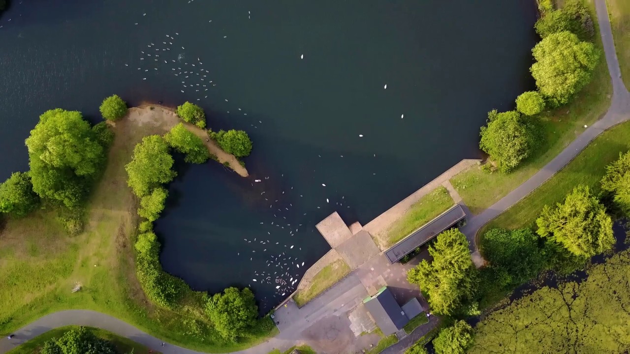 DJI Mavic Mayesbrook Park - YouTube