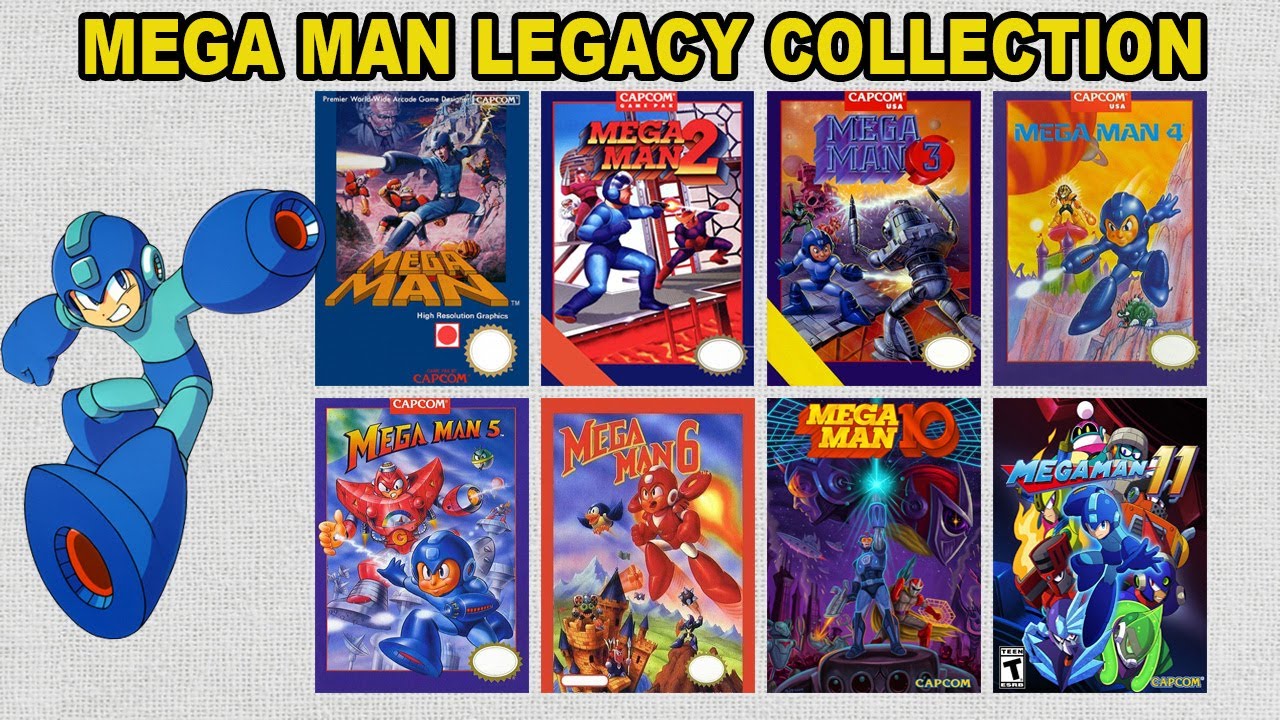 Mega Man Evolution Legacy Collection [1987-2018] - YouTube
