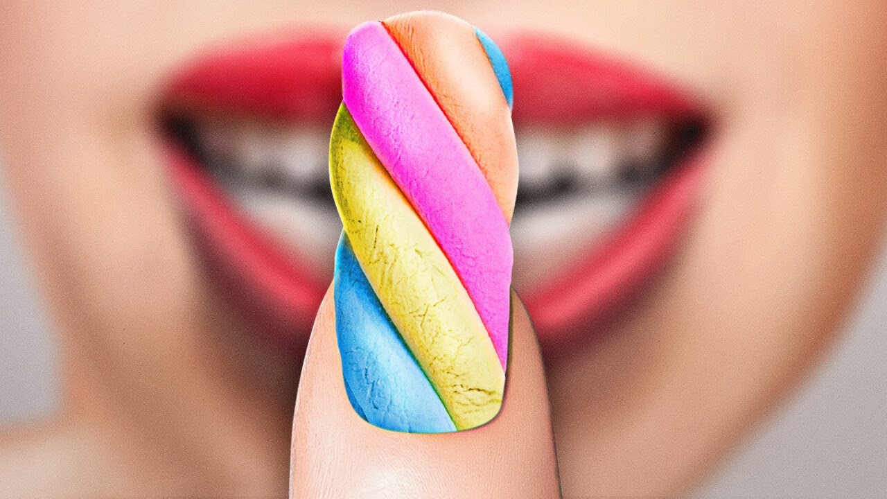 DIY EDIBLE NAILS?! CRAZY MANICURE IDEAS & NAIL CARE TIPS TO STAND OUT ...