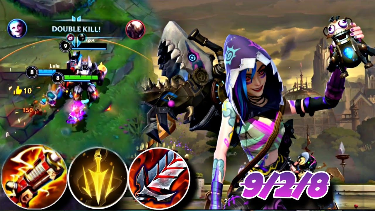 WILD RIFT ADC | JINX WITH A NEW ARCANE SKIN IS AMAZING ? | GAMEPLAY | # ...