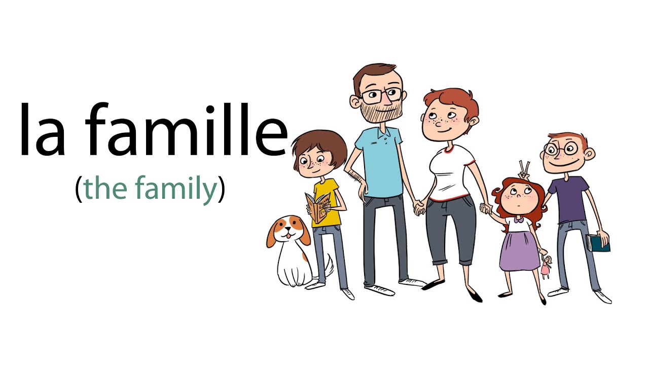 Lesson 008 French Daily Vocabulary The Family Part 2 vocabulaire la ...