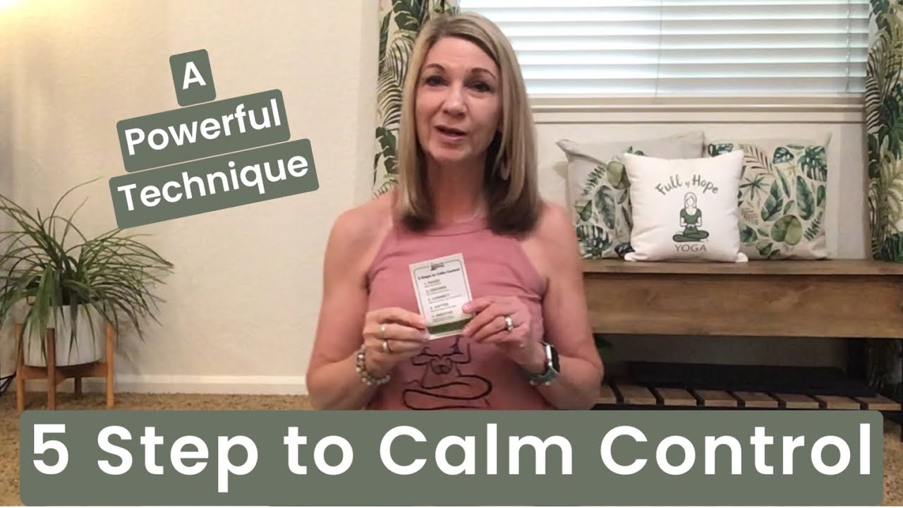 A Powerful Somatic Practice for Anxiety Relief ~ 5 Steps to Calm ...