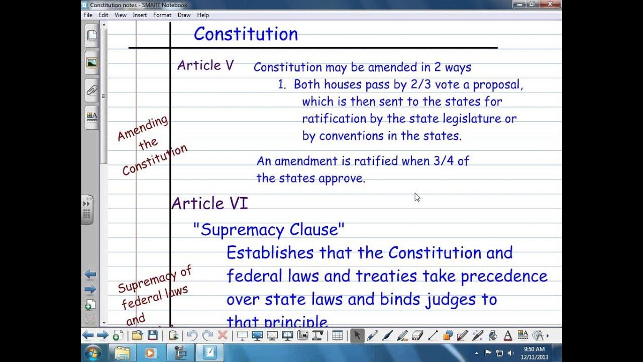 Constitution Article 4-7 - YouTube